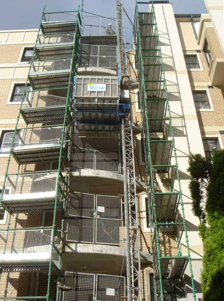 Maber 800kg Double Barrow Material Hoist For Hire Sydney | CHS
