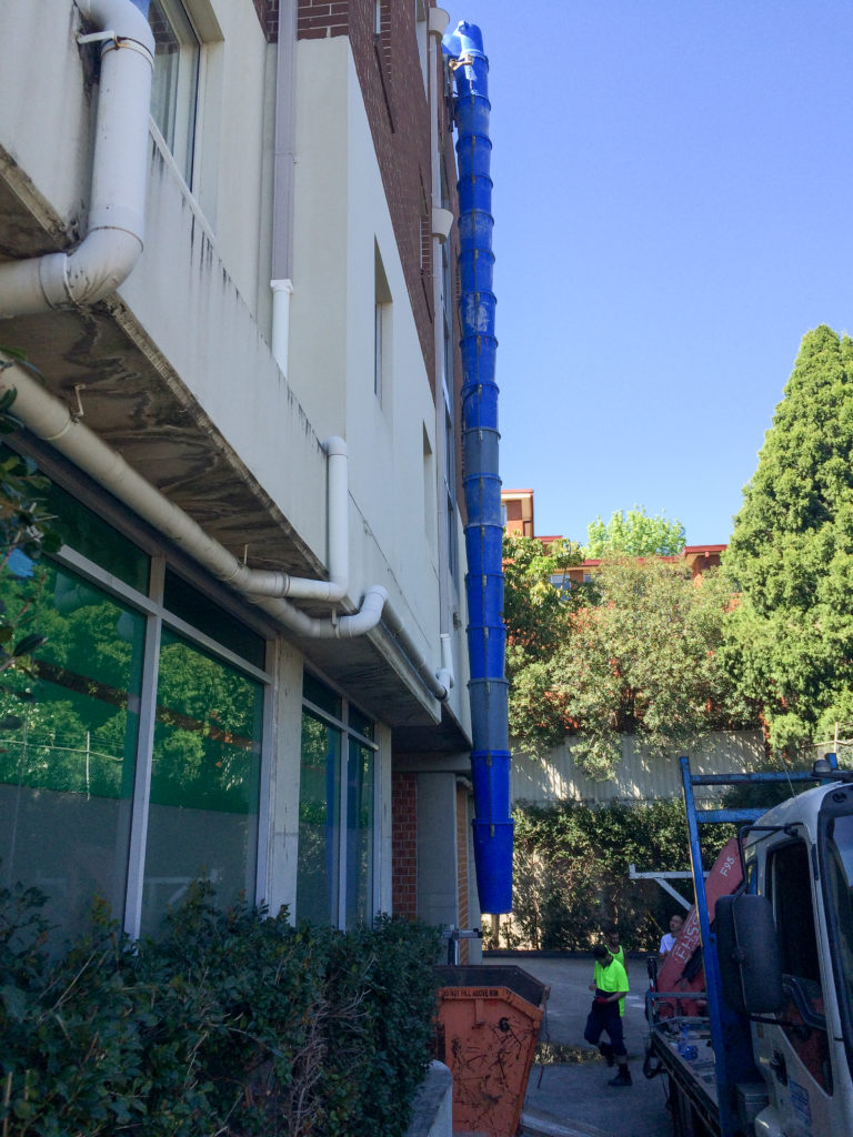 Rubbish Chute For Hire | Construction Rubbish Chutes Sydney
